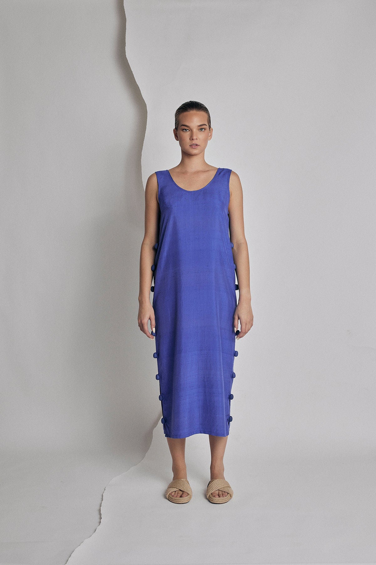 Relaxed Violet Dress – Shantall Lacayo