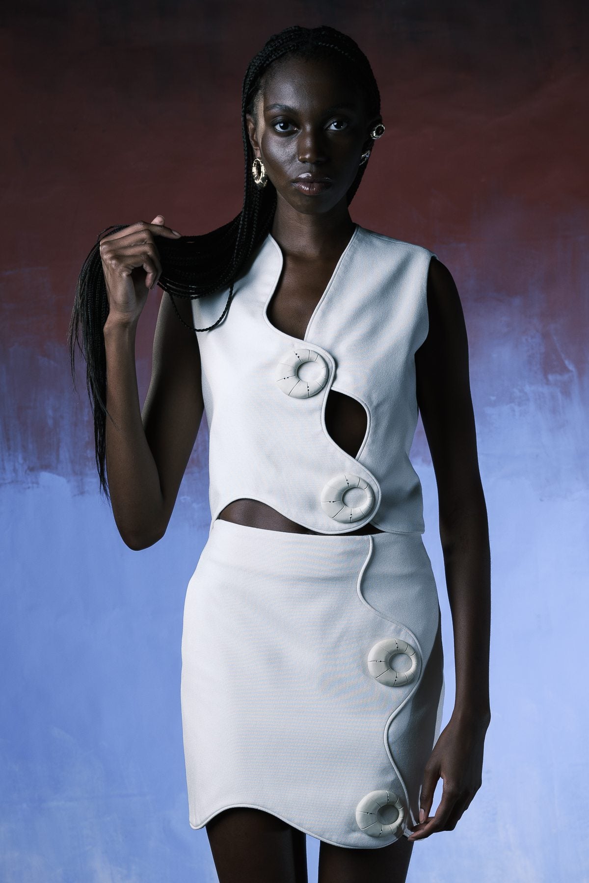 Off White Crop Top | Rebirth Collection Spring-Summer 2023 | SHANTALL ...