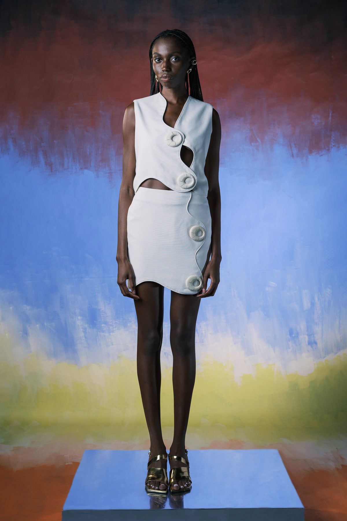 Off White Mini Skirt | Rebirth Collection Spring-Summer 2023 | SHANTALL ...