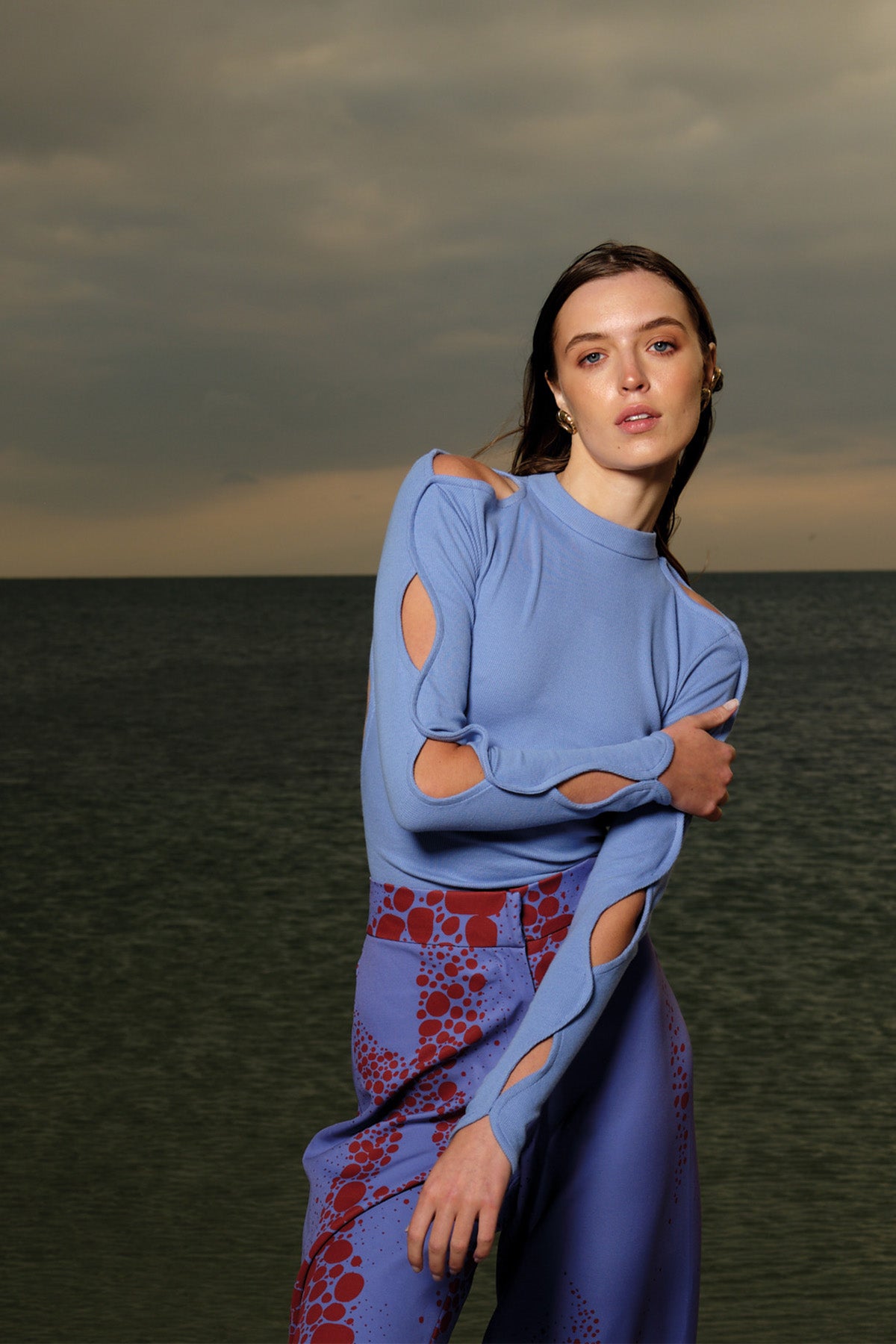 Lilac Rib Shirt | Rebirth Collection Spring-Summer 2023 | SHANTALL ...